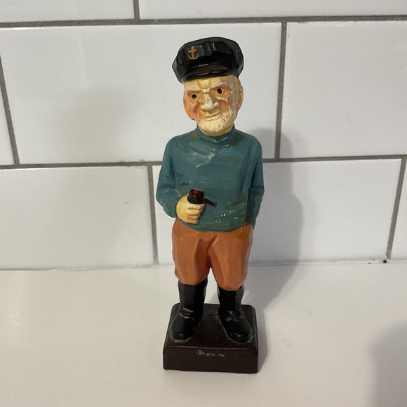 Accents | Vtg 198 Ceramic Standing Sailor Marine Statue Figurine | Poshmark